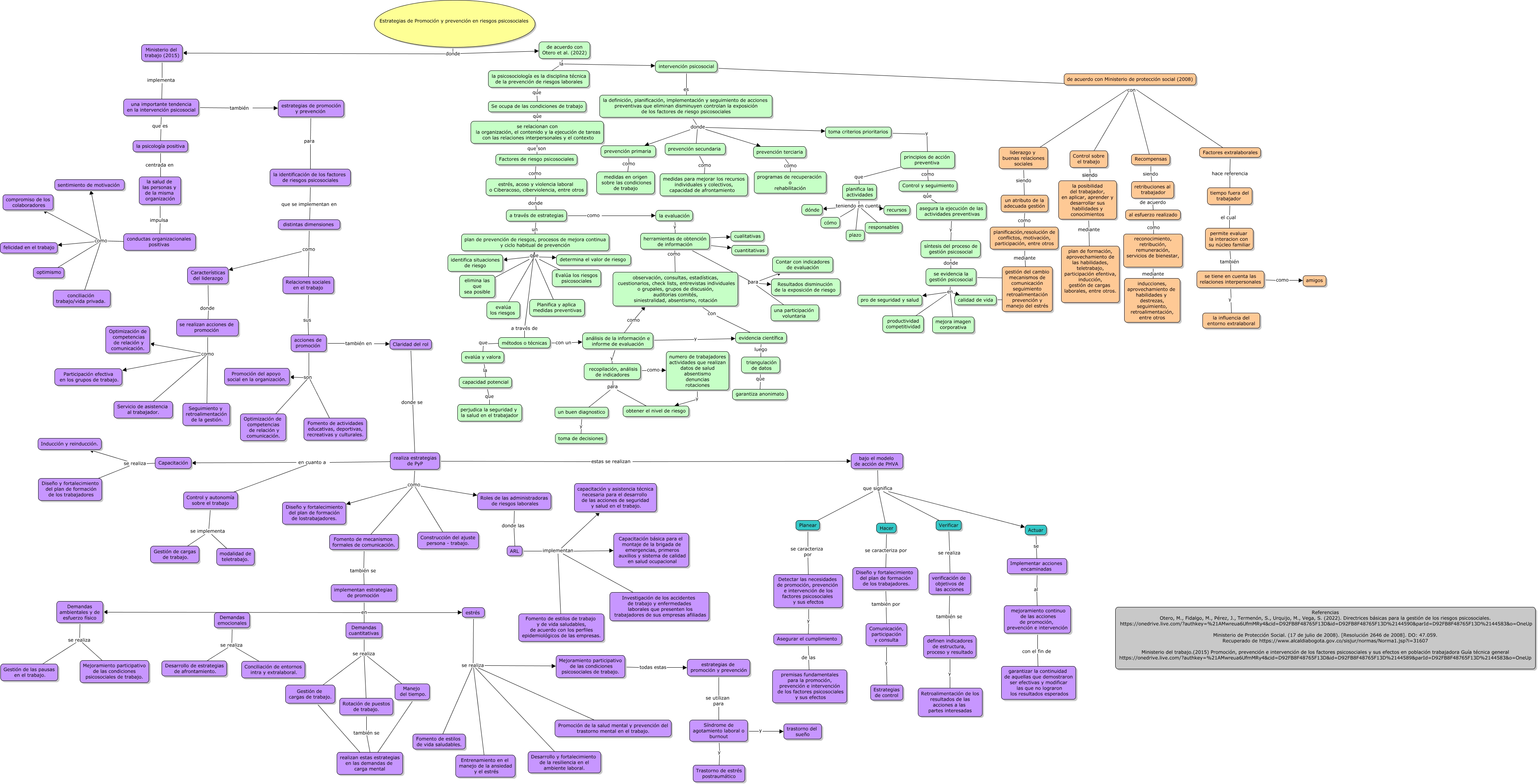 “estrategias de promoción y prevención de los riesgos psicosociales”